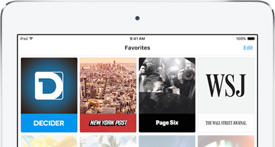 Apple News : Apple réinvente le RSS et les Micro-data