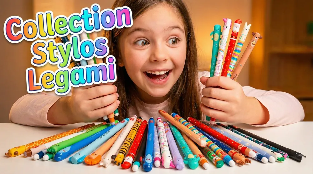Stylos Legami : Histoire et collection de stylos efaçables